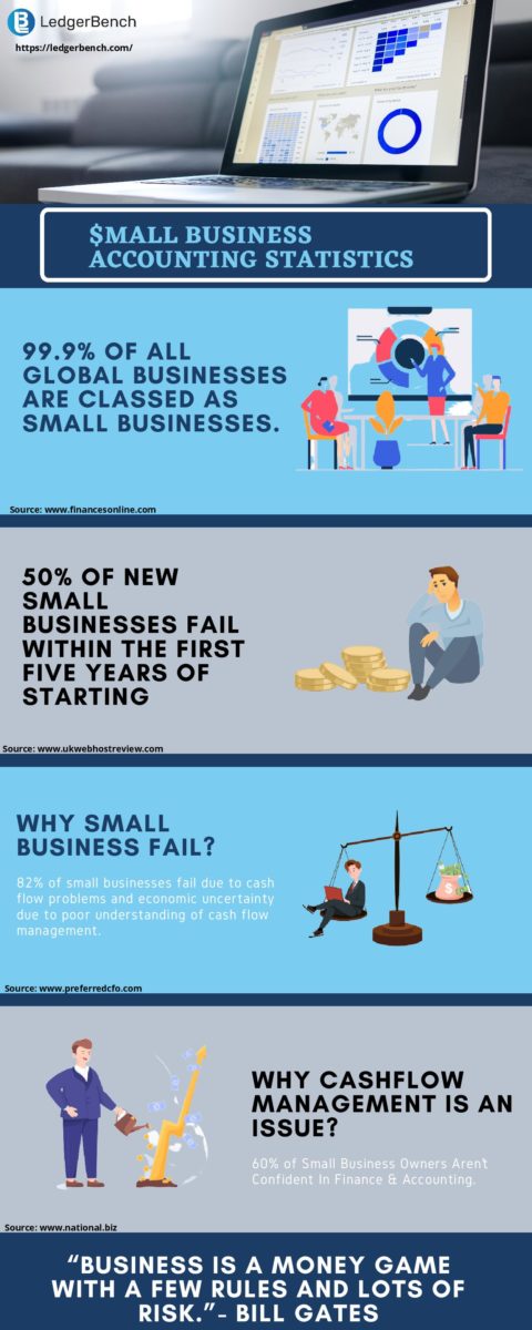 Infographic: Small Business Accounting Statistics - LedgerBench